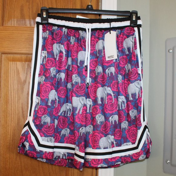 Wesc | Shorts | Wesc Mens Medium Basketball Shorts Elephants And ...
